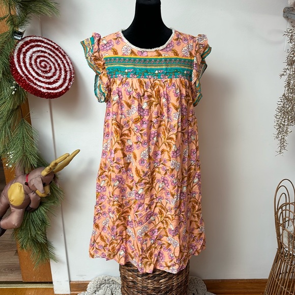 THML | Dresses | Thml Boho Summer Dress Coverup Mumu | Poshmark